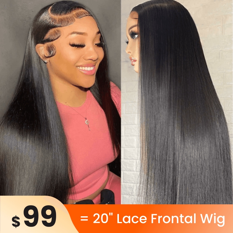 Julia Hair Affordable 13x4 Lace Frontal Wigs Straight Realistic ...