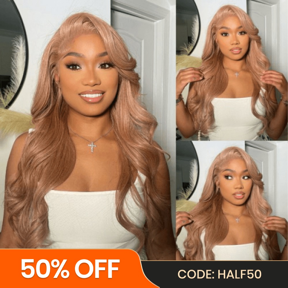 Julia Hair 13x4 Lace Front Light Flaxen Brown Straight Wig